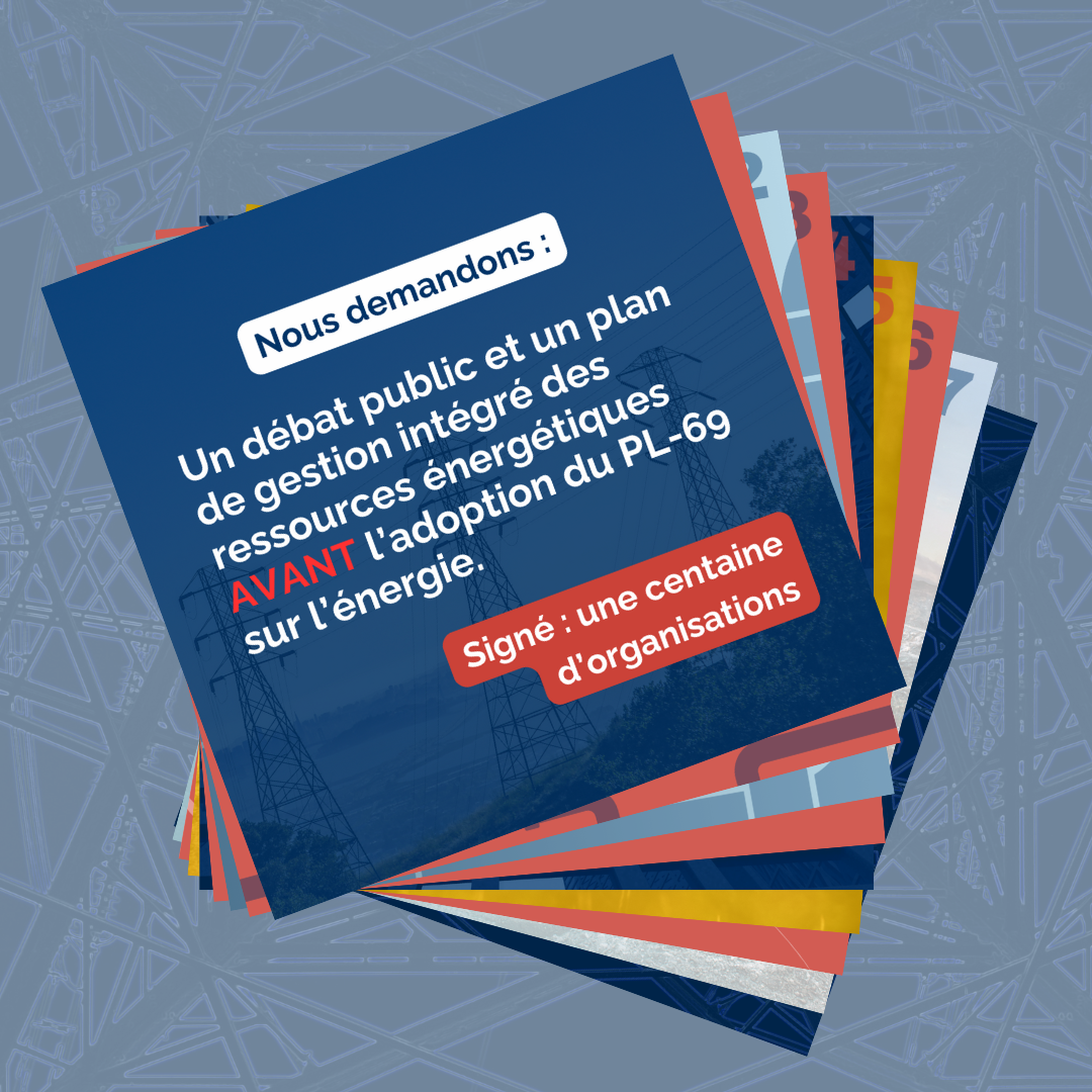 Le PL-69 : son adoption devrait être reportée | Front commun pour la ...